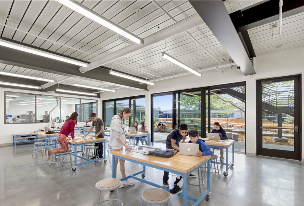 Mark Day School Learning Commons and Administrative Addition | EHDD ...