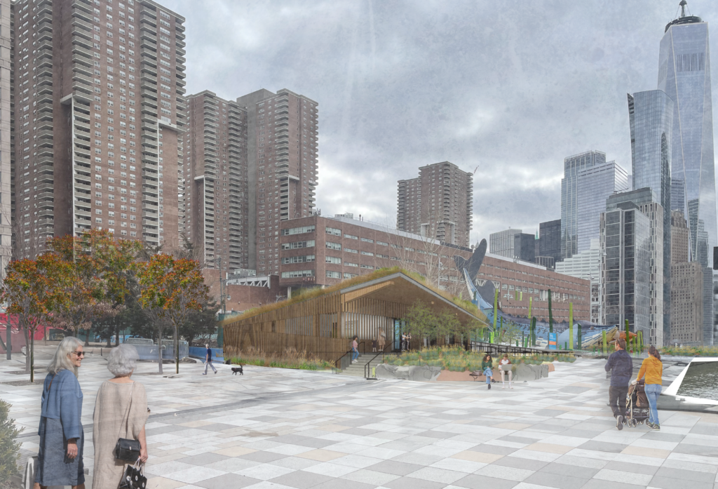 Hudson River Park Estuarium | EHDD's design for an ecological learning hub