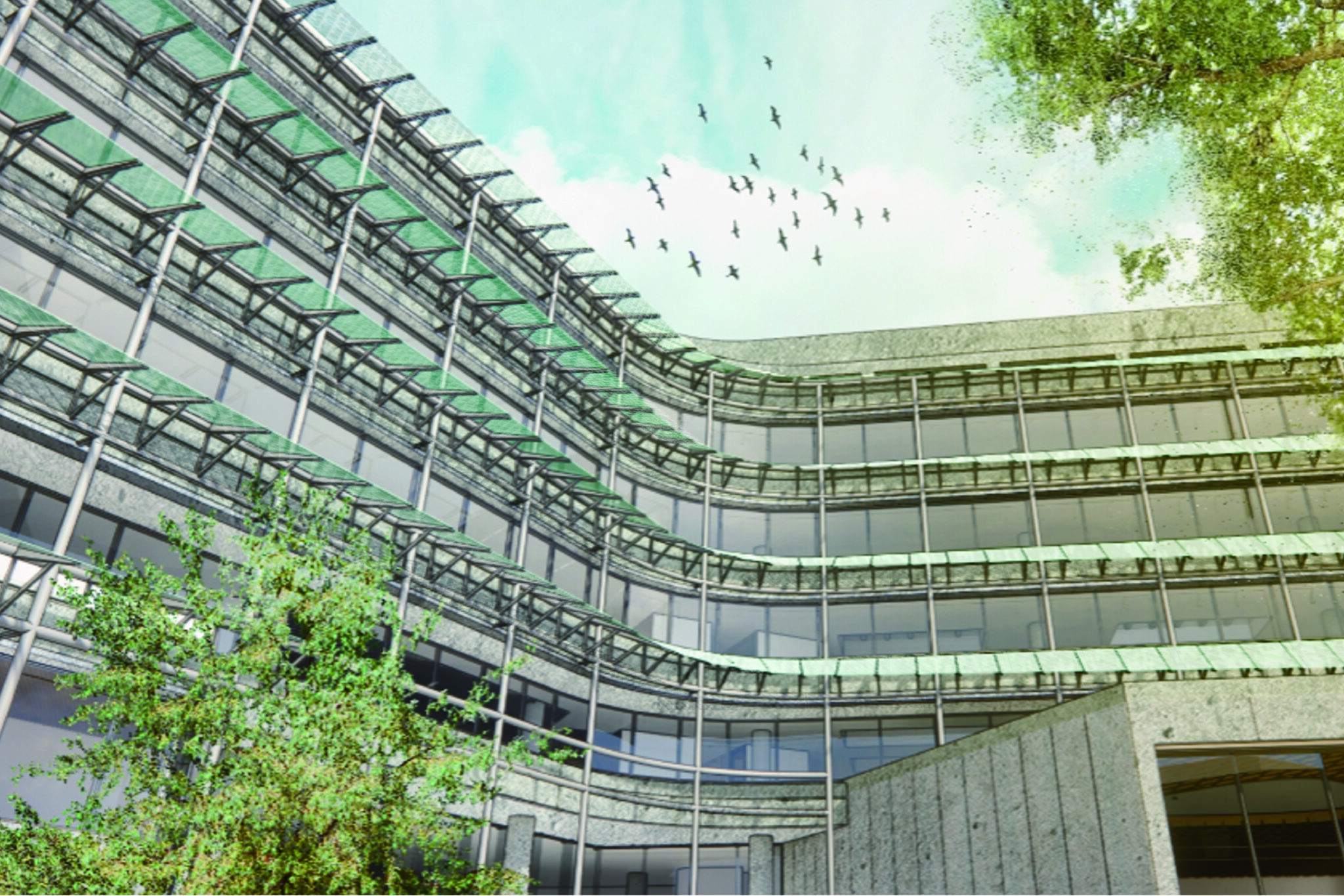 Art & Architecture: Designing the Frit Pattern Façade for the Iconic ...